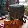 Green Cork Leather Leaf Backpack Made From Plant Based - Etsy Canada