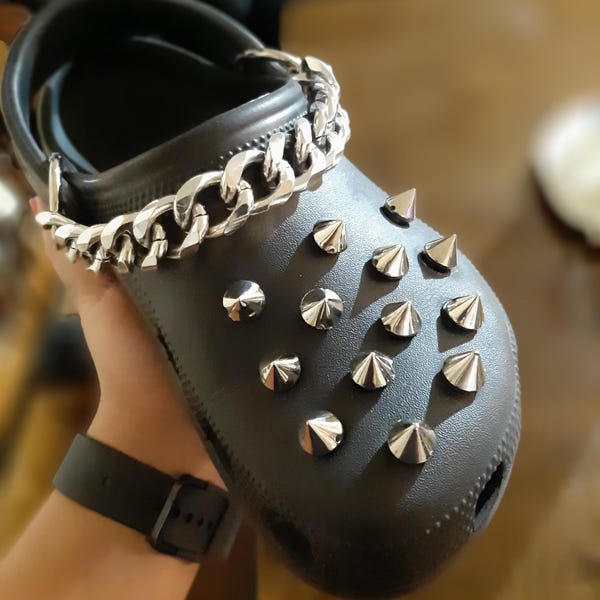 Spike Keychain. Horror Thriller Punk Emo Metal Rock Goth Trap Faux ...