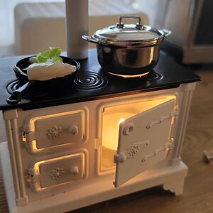 Real Mini Kitchen Cooking Set for Miniature Food Cooking Food Grade ...