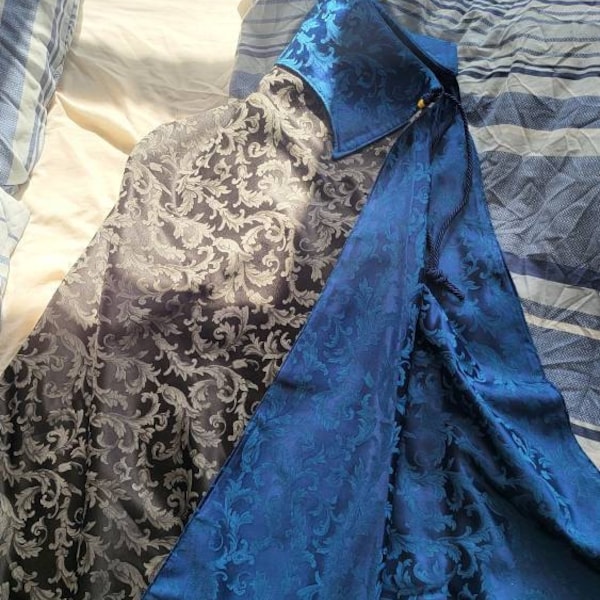 Musketeers Cloak, Shoulder Cape, Damask, Cotton, Fantasy, Medieval ...