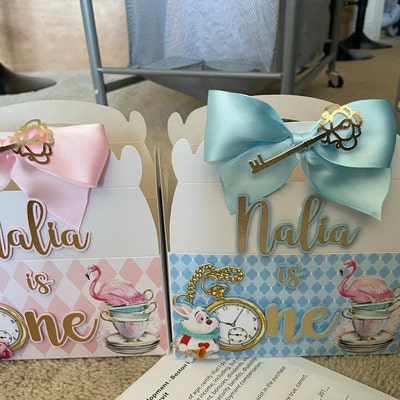 Alice in Wonderland Gable Boxes - Etsy