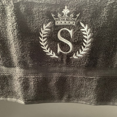 Personalized Bath Towels Embroidered Monogrammed - Etsy
