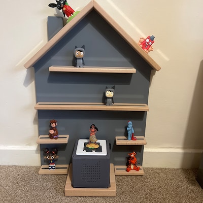 Smudge and Snail House Tonies Shelf Mole Grey Magnetic & Wooden House ...