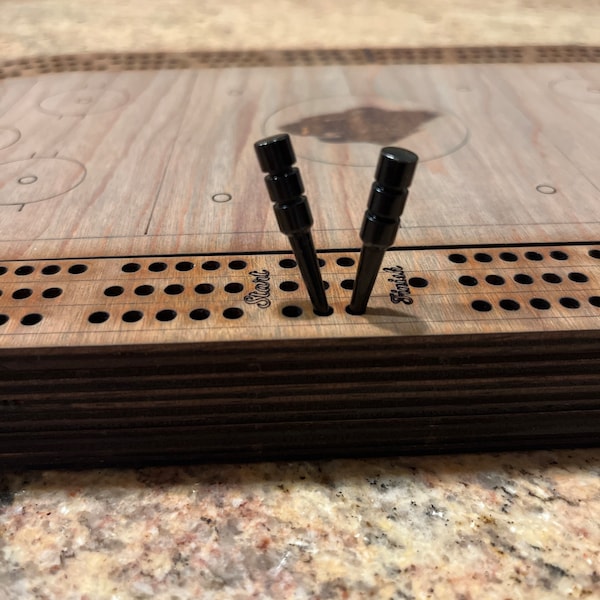 Hockey Cribbage Board: Personalisiertes Team Logo Geschenk - Etsy.de