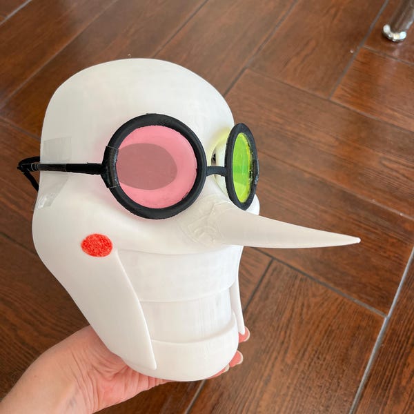 Spamton Mask STL Digital Download - Etsy