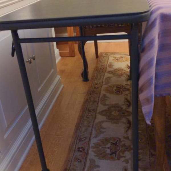 Card Table Leg Lift (or Riser). Raise Legs to Match Dining Table ...
