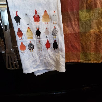 Chicken Tea Towel. Tea Towels Farmhouse. Farmhouse Tea Towel. Kitchen ...