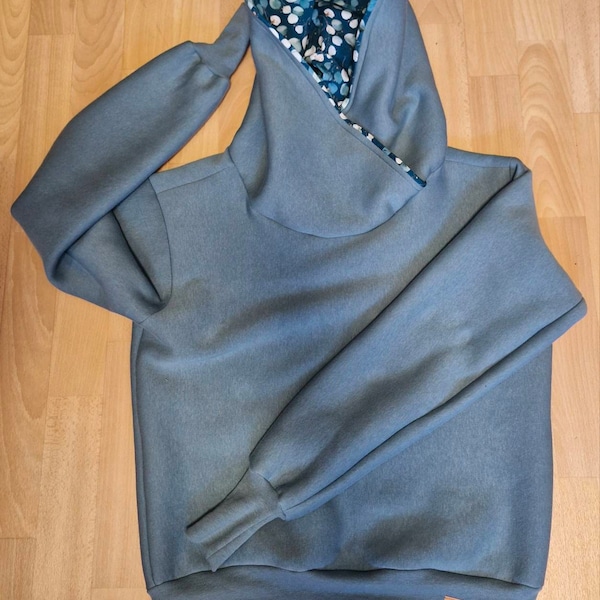 Cropped Hoodie PDF Sewing Pattern for Women and Teens Sizes 34-56 in ...