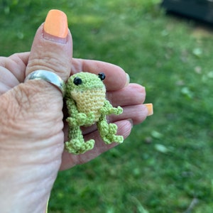 Crochet FROG Pattern Baby Frog Amigurumi: Make Your Own the Cutest ...