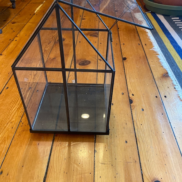 UB Extra Large Terrarium, Glass and Steel, Perfect For: Indoor Garden ...
