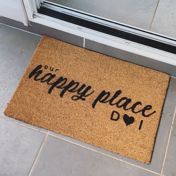 Personalised This is How We Roll Caravan Coir Door Mat Personalised ...