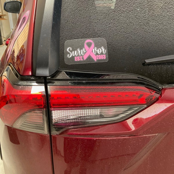 Personalized Car Memorial Car Decal, Custom Name Vinyl Decal, in Loving ...