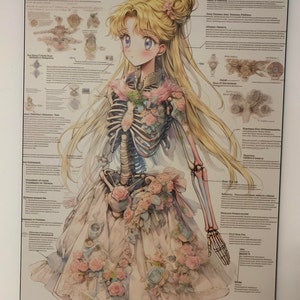 FF9 Princess Garnet Poster, Final Fantasy IX Wall Art, Final Fantasy 9 ...