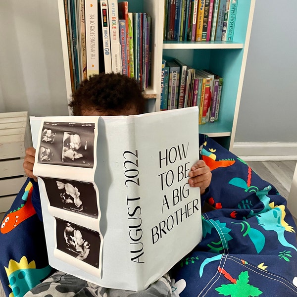 Digital How to Be A Big Brother or Big Sister - Custom Dust Jacket ...