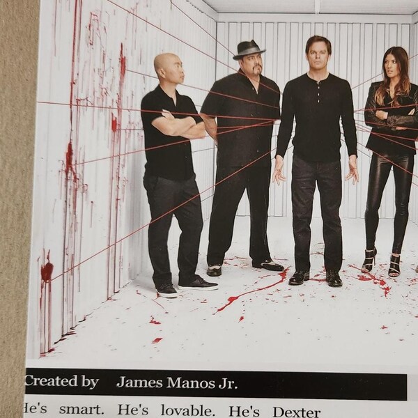 Dexter Poster, Minimalist Tv Series, Vintage Retro Art Print, Wall Art ...