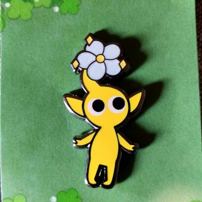 Purple Pikmin Inspired Hard Enamel Pin - Etsy