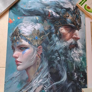 Artio Celtic Goddess of the Wilderness Poster Print Celtic Bear Goddess ...