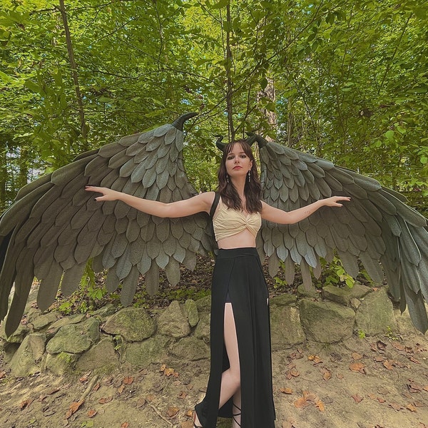 Wings Malefisenta,giant Wings ,white Wings,large Wings - Etsy