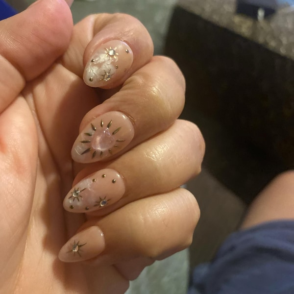 Long Nails Keyboard Cover Silicone Raised Keycaps for Quiet, Easy ...