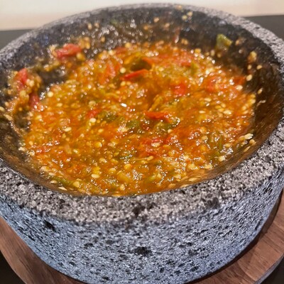 Métlatl Mexican Metate Made of Lava Rock With Metlapil 22x32 CM ...