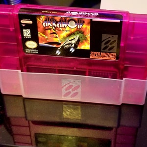 SNES Replacement Case Cartridge Shell Transparent COLOR TOP Quality ...