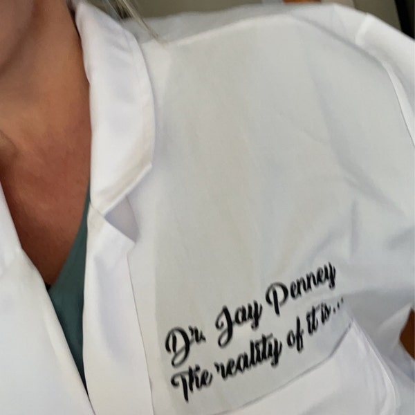 Custom Lab Coat, Embroidered Medical Lab Coat, Personalized Lab Coat ...