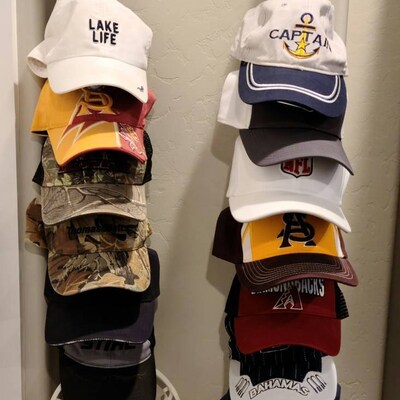 Cap Rack , Rack for 20 Caps, Custom Cap Rack , Cap Rack 3D, Personalize ...