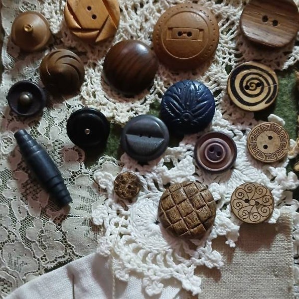 Vintage Fancy White Plastic Button Lot Crafting, Junk Journal ...