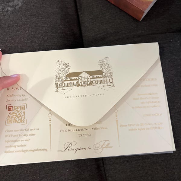 LETTER PRESS Wedding Inivitation Suite | Embossed Wedding Invitations ...