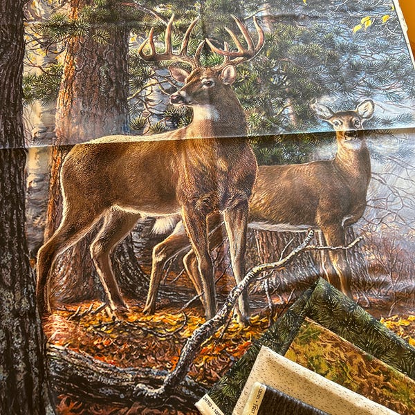 Natures Affair 3160-68 Dark Green Rosemary by Jan Mott Craven for Henry ...