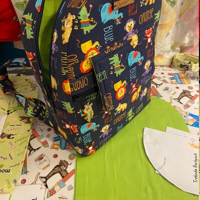 Trekoda Mini Backpack PDF Digital Pattern & Video Tutorial Country Cow ...