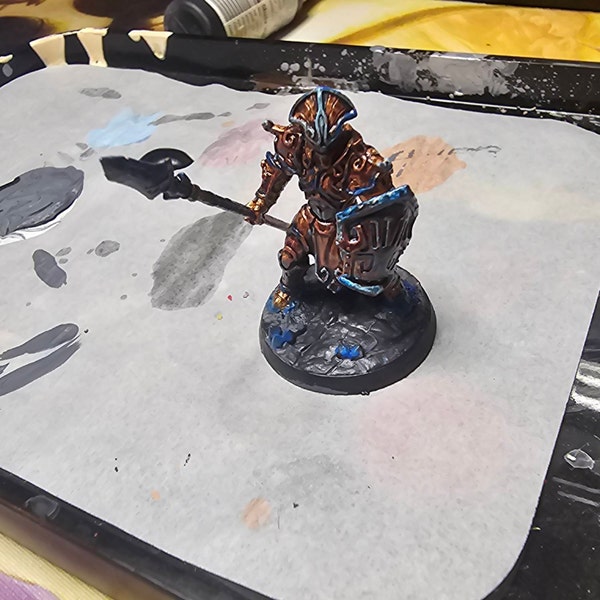 Warforged Ranger 3D Printed Resin Miniature Set Tabletop Role Playing ...