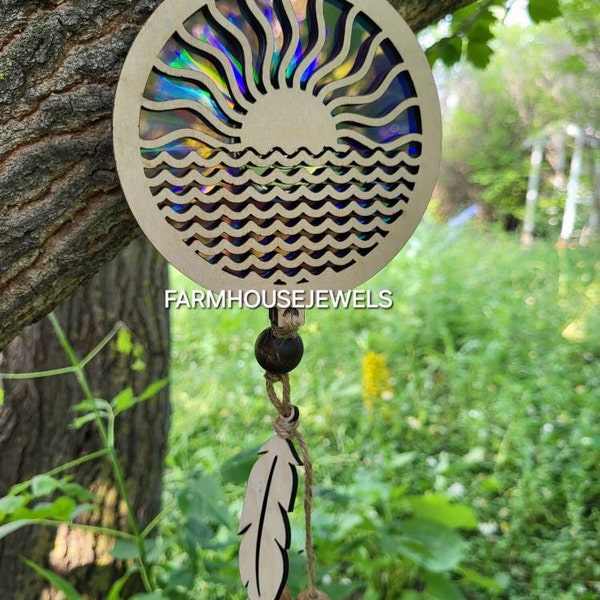 Fish Suncatcher Repurposing Dvds Laser Cut File SVG, PDF, EPS Digital ...