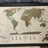 Unique Wedding Gift for Couple Scratchable Travel Map With - Etsy UK