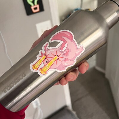 Funny Squonk Cryptid Sticker Crying / Cryptidcore / Paranormal ...