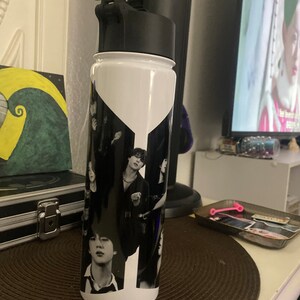Customized BTS Water Bottle BTS Tumbler BTS Jin Water - Etsy