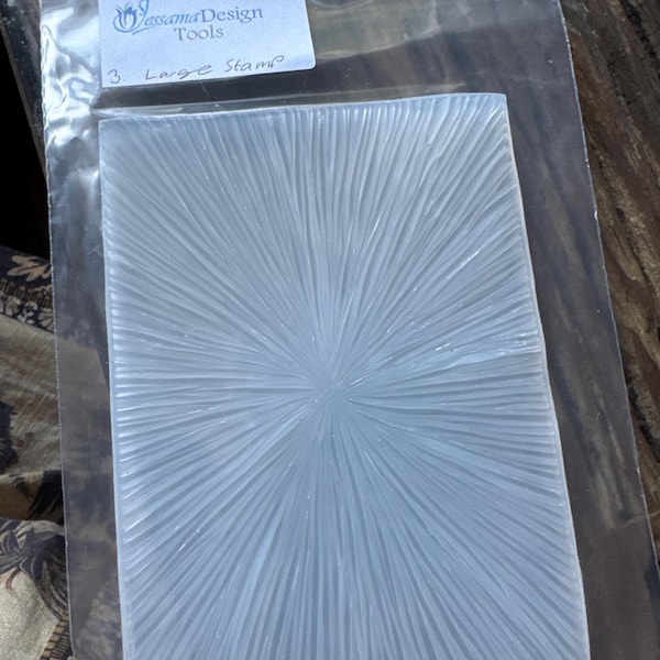 1. Flexible Silicone Texture Mat - Shell Pattern - Use With Polymer ...