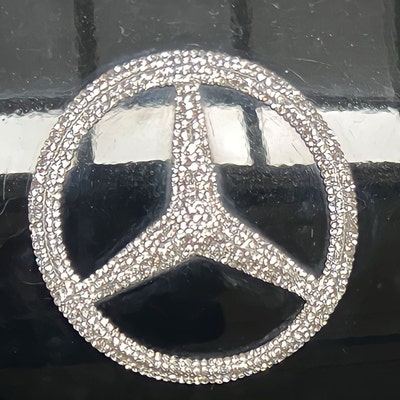 1-2-4 PCS 75mm Mercedes Benz Wheel Center Hub Caps Cover Logo Badge ...