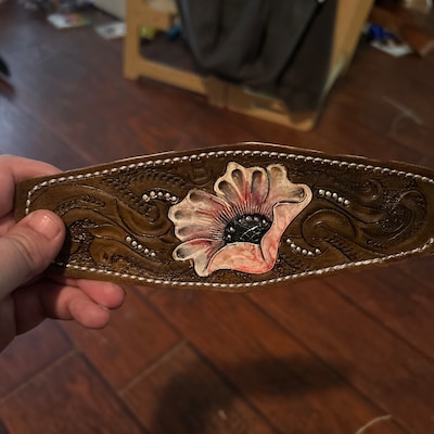 Leather Belt Tooling Pattern Western Scrollwork Design Pattern Download ...