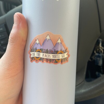 Mountain Sticker Stickers Stickers for Hydroflask Laptop - Etsy