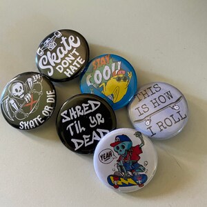 Book Nerd Bookworm Badges Buttons Pinbacks - Etsy