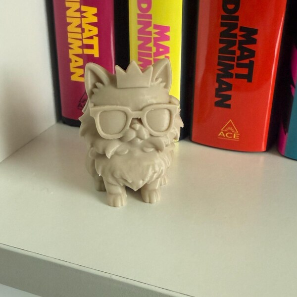 Princess Donut & Mongo 3D Printed Desk Pet, Dungeon Crawler Carl ...