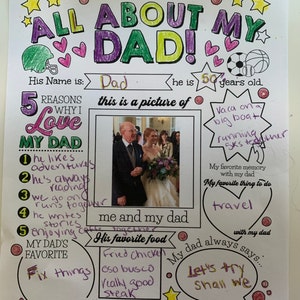 Fathers Day Gifts Printable Digital Download Gifts for Dad Dad Birthday ...