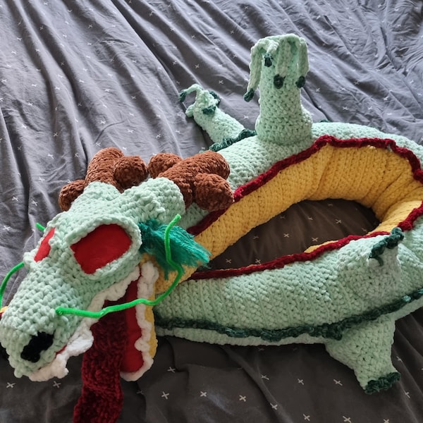 Shenron Dragon XXL Crochet Pattern *PDF File ONLY* Spanish / Catalan ...