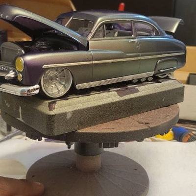 3D Printed Supercharged Ford Flathead Engine for Scale Model Cars, 1/24 ...