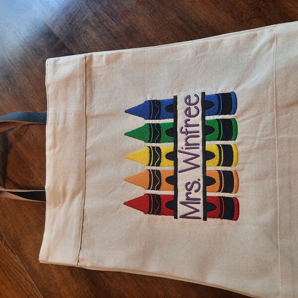 School Machine Embroidery Design, Crayons Embroidery Designs,name Drop ...