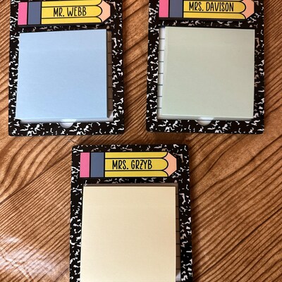 Sticky Note Holder SVG Digital Download Glowforge Laser Cut File ...