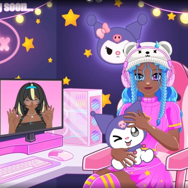 Custom Animated Facecam Overlay / Webcam Overlay in Cute Style or ...