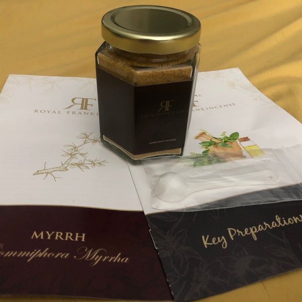 Organic Myrrh Resin Powder From Oman (commiphora Myrrha) - Etsy