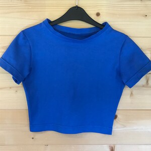 Baby Crop Tee Crop T-shirt Digital PDF Sewing Pattern US - Etsy